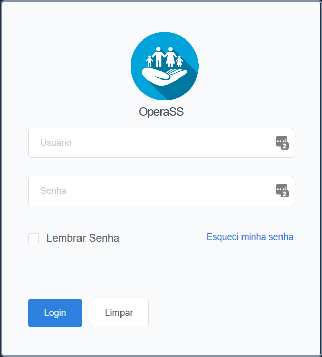 Login Beneficiário | Ajuda Sistema OperaSS